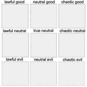All these 3x3s, but are any of them based on alignment? : r/MyAnimeList