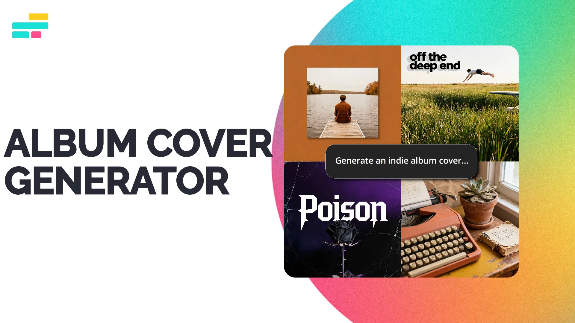 Generador de Portadas de Álbumes con IA — Arte Instantáneo