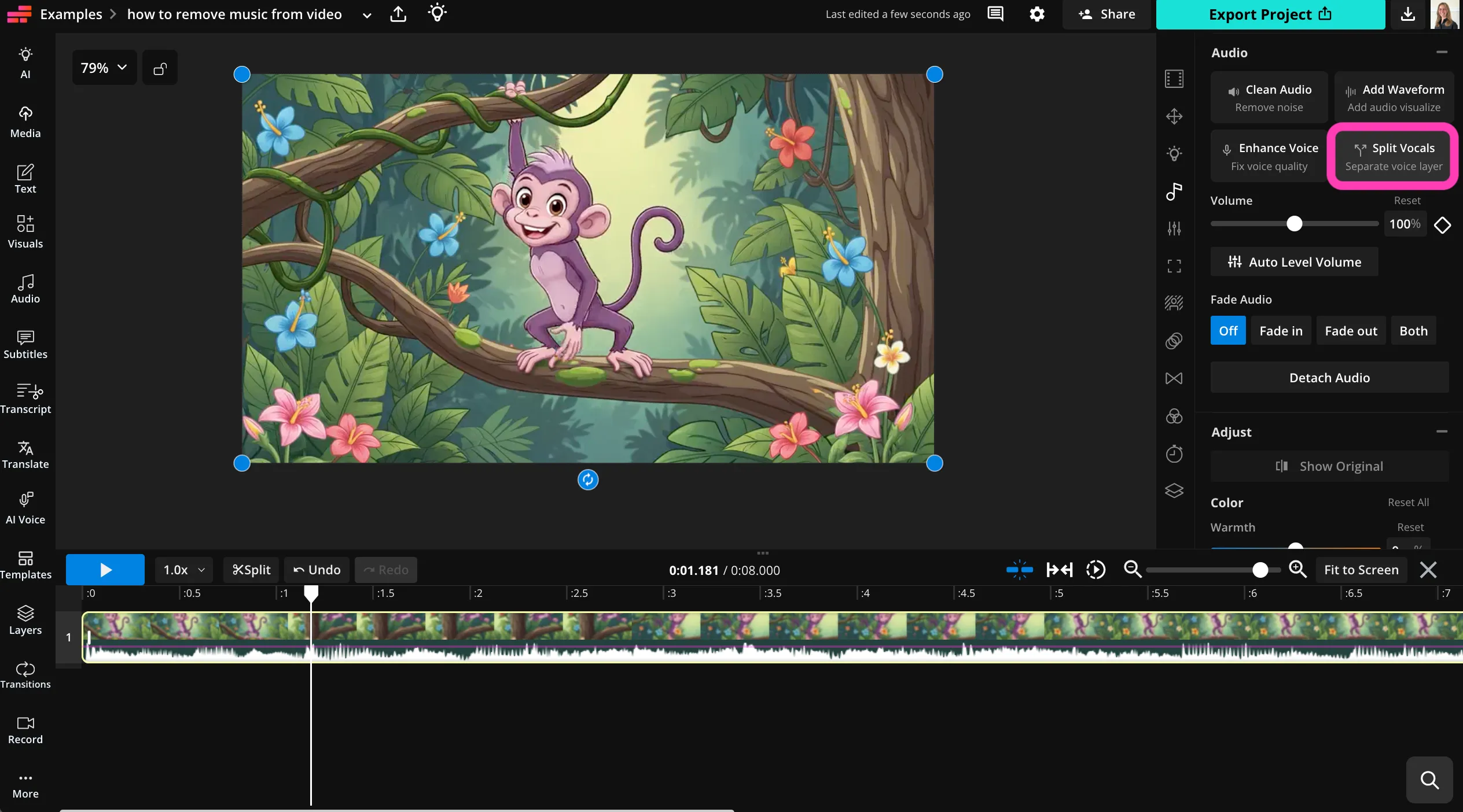Remove Music From Video Online — Video Background Music Remover