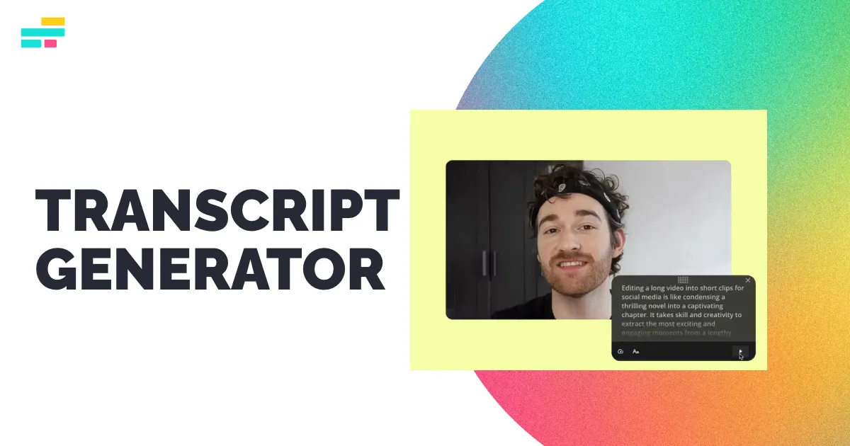Transcript Generator + Maker (Free)
