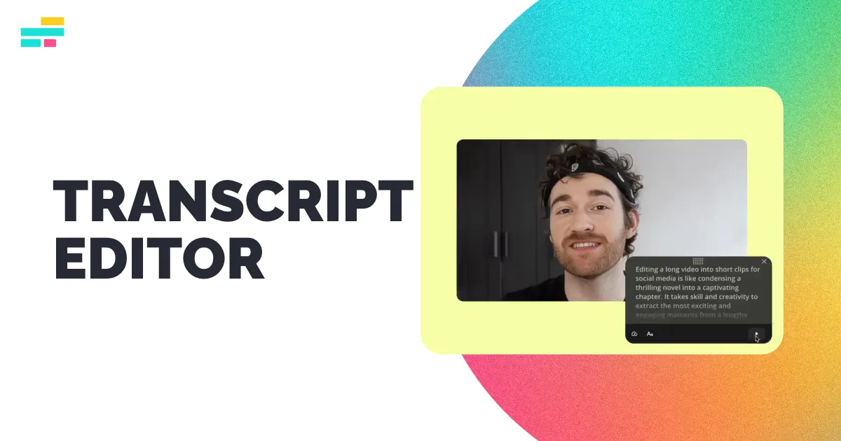 Transcript Editor — Fast, Online, Free