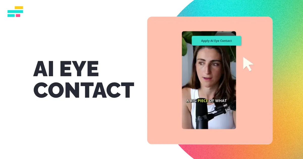 AI Eye Contact Correction — Online