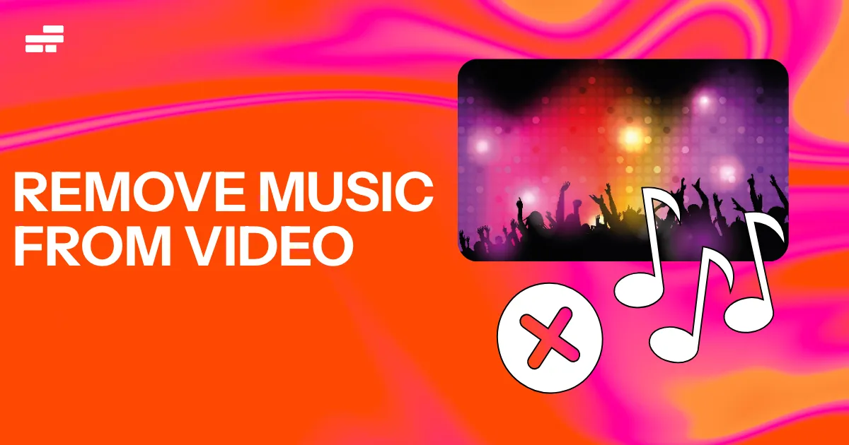 Remove Music From Video Online — Video Background Music Remover