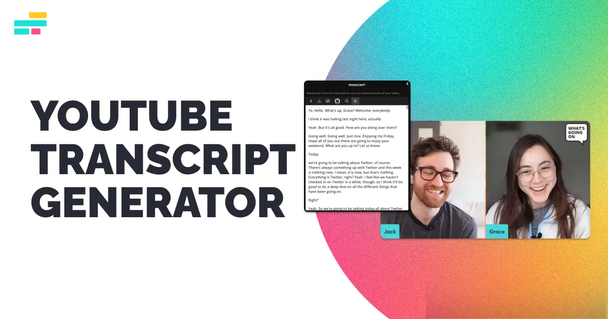 YouTube Transcript Generator — YouTube to Transcript (Free)