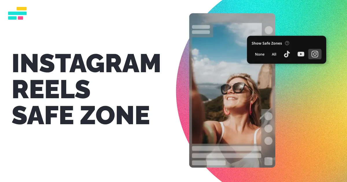 Instagram Reels Safe Zone Free Instagram Reels Overlay Kapwing