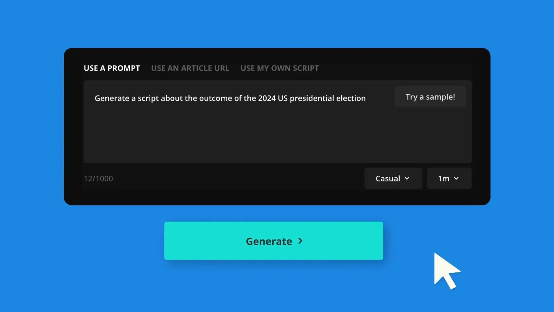 AI Text to Video — Free Generator for any Prompt
