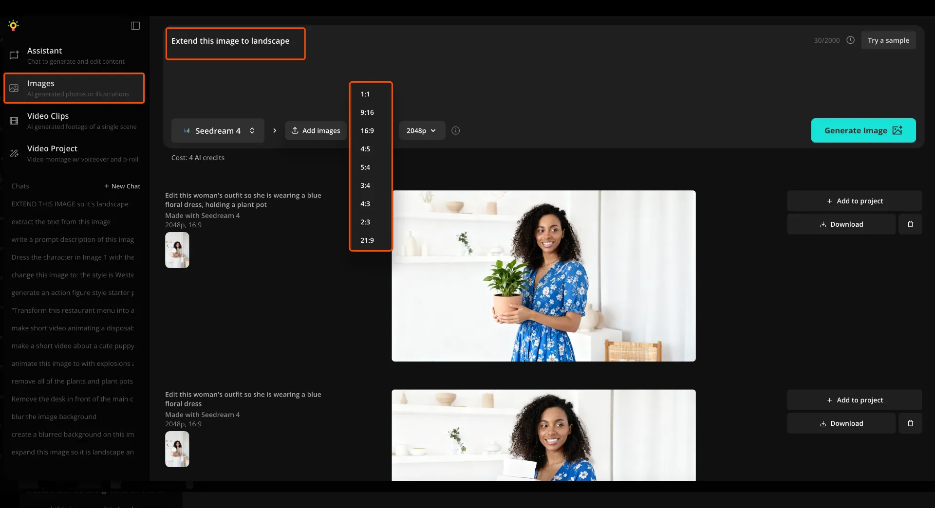 Expansor de Imágenes con IA — Amplía Imágenes en línea