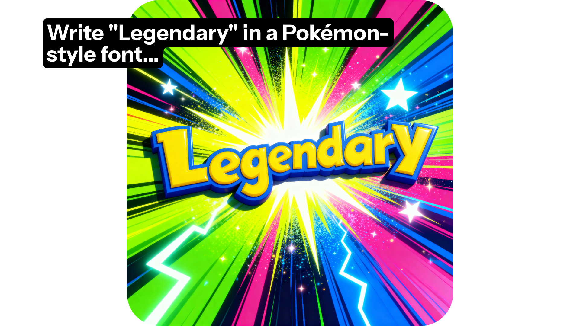 AI Pokemon Font Generator – Online AI Text Art Generator