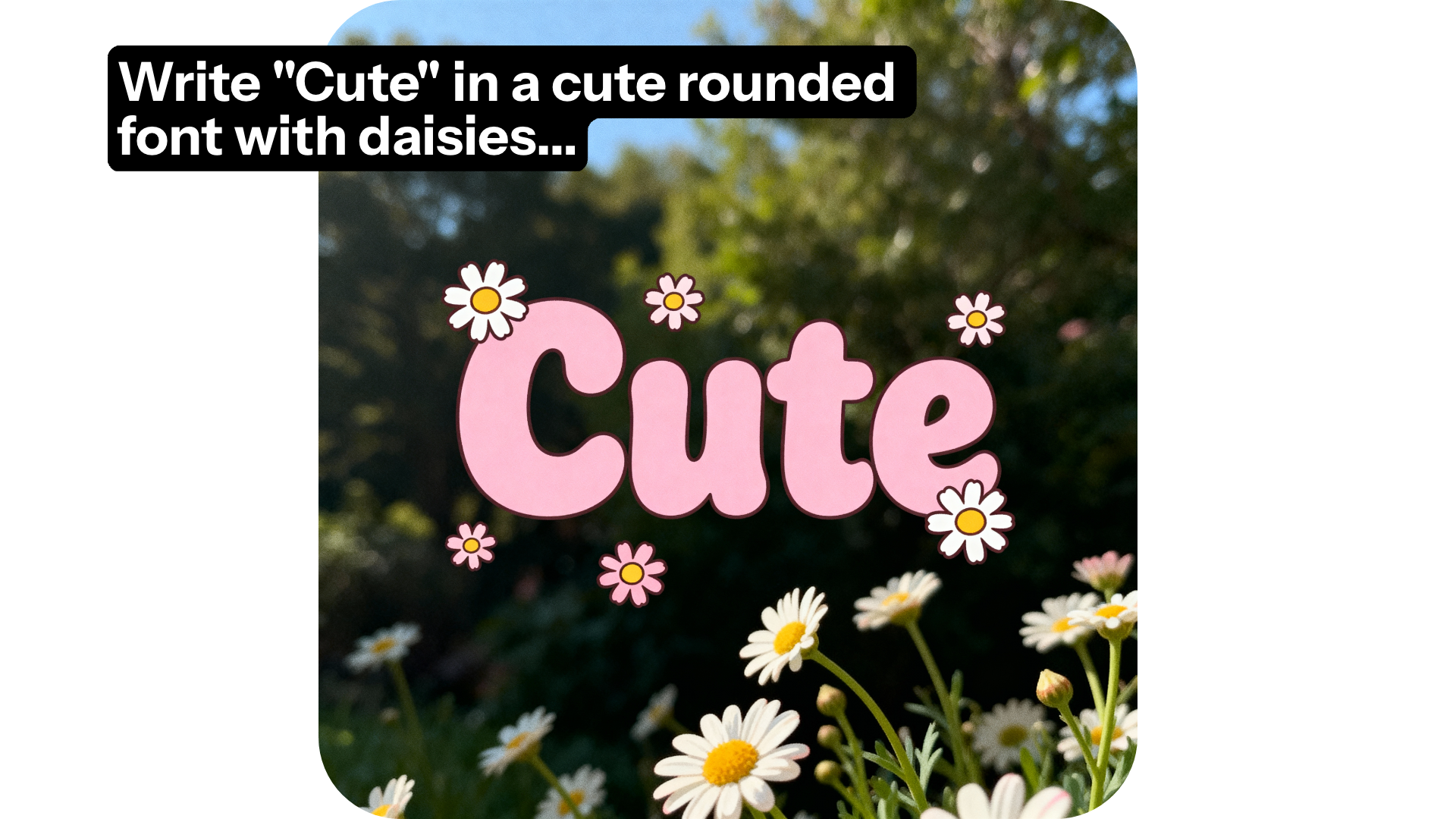 AI cute Font Generator – Online AI Text Art Generator