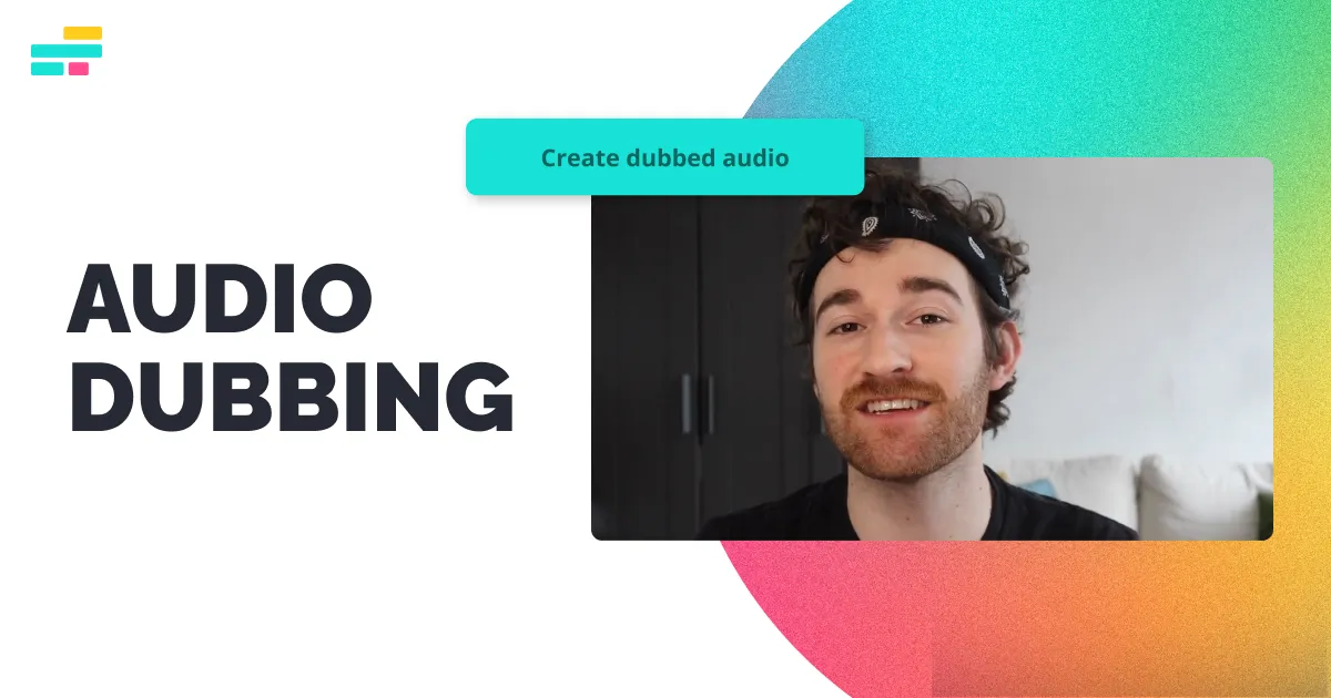 Audiodubbing: Online Audiodubber in 40+ Talen