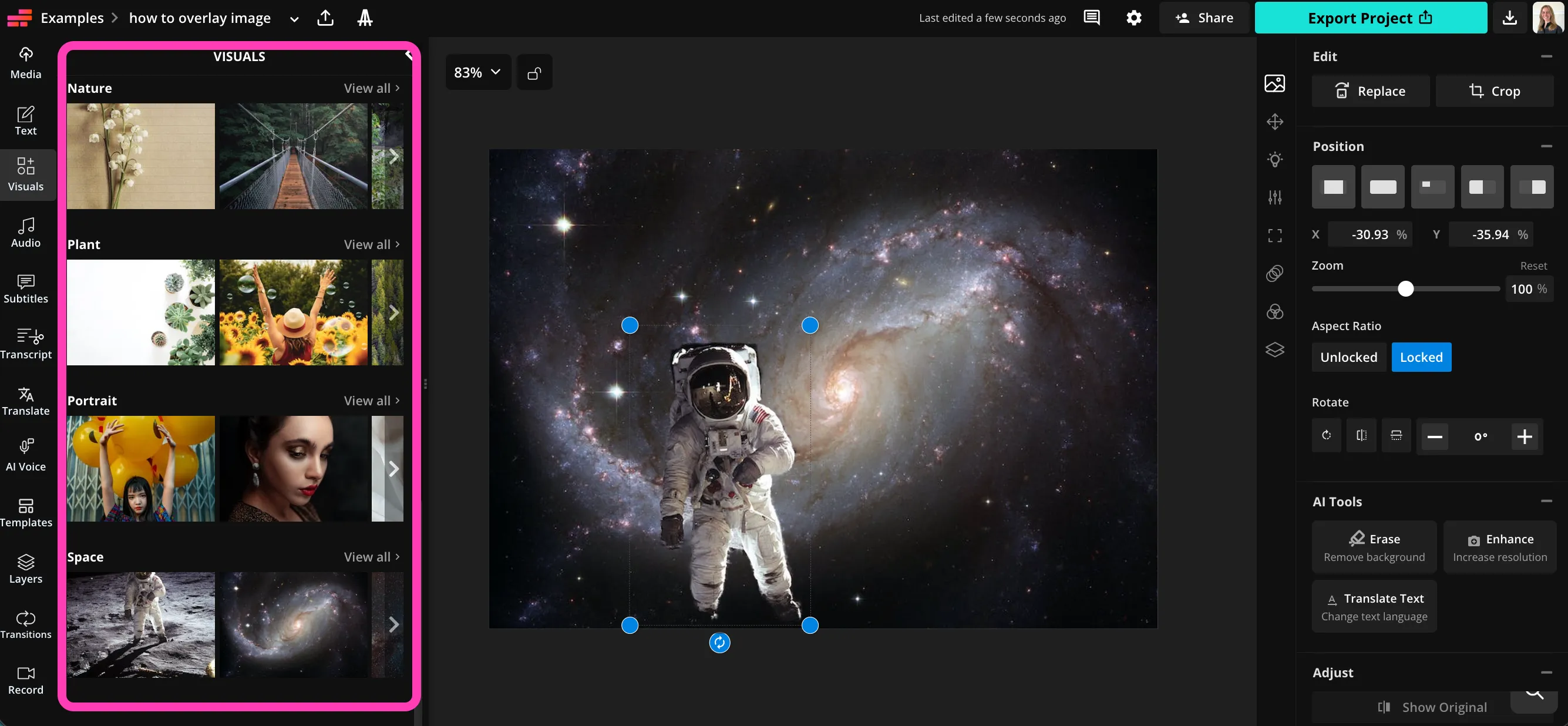 Overlay Images Online — Free Picture Overlay Editor