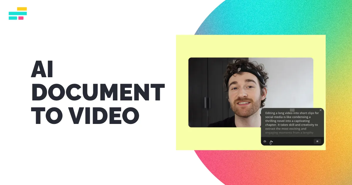 IA Documento a Video — Convertir PDF + Word a MP4