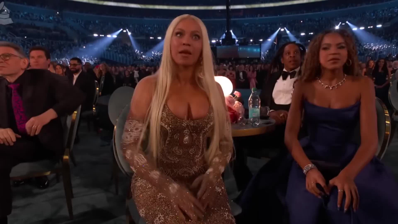 Beyonce Grammys Win Reaction Meme - Video Template — Kapwing