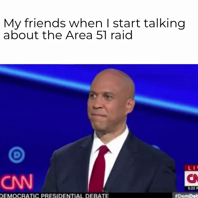 Cory Booker Reaction GIF Meme Template — Kapwing