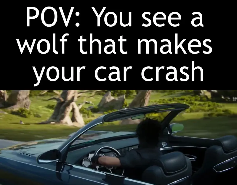 Final Fantasy Versus Car Crash Meme — Kapwing
