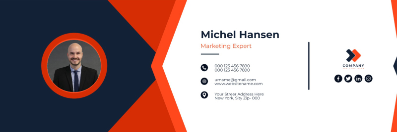 Chevron Banner Template