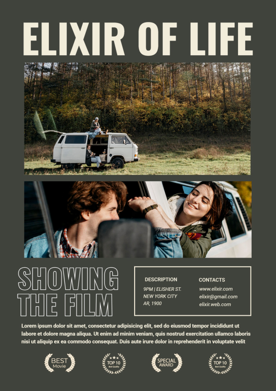 Film Poster Templates