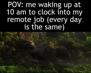 Waking Up Meme