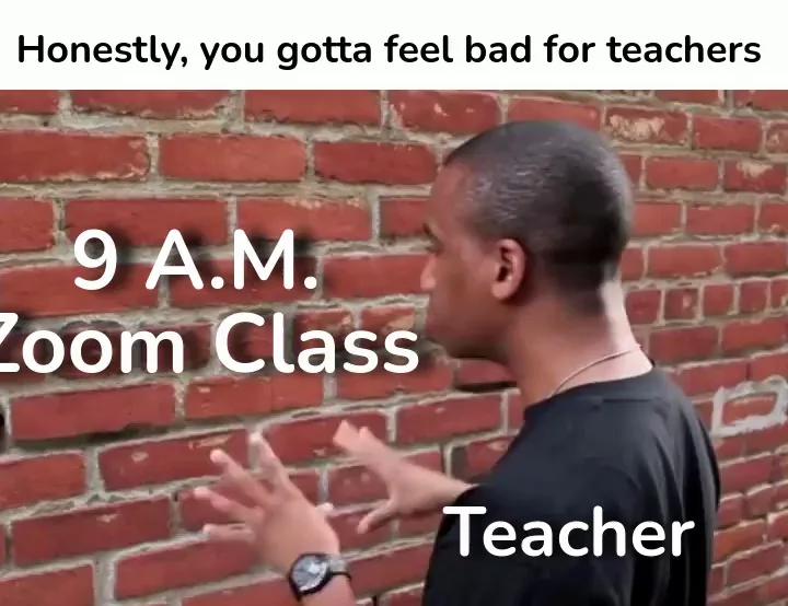 Man Talking to Brick Wall Video Meme Maker — Kapwing