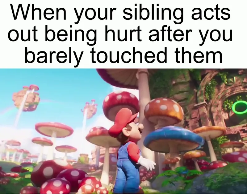 Mario Has a Heart Attack Super Mario Bros Movie Trailer Meme — Kapwing