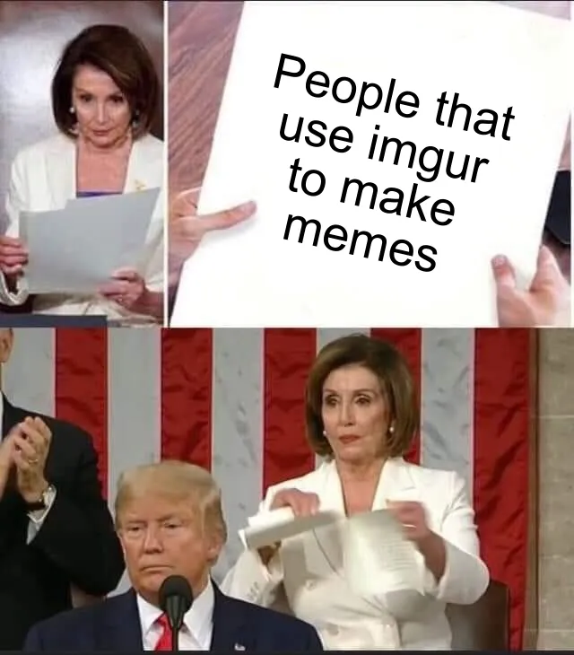 White Square Memes Square Meme With Top Black Bar And White Impact