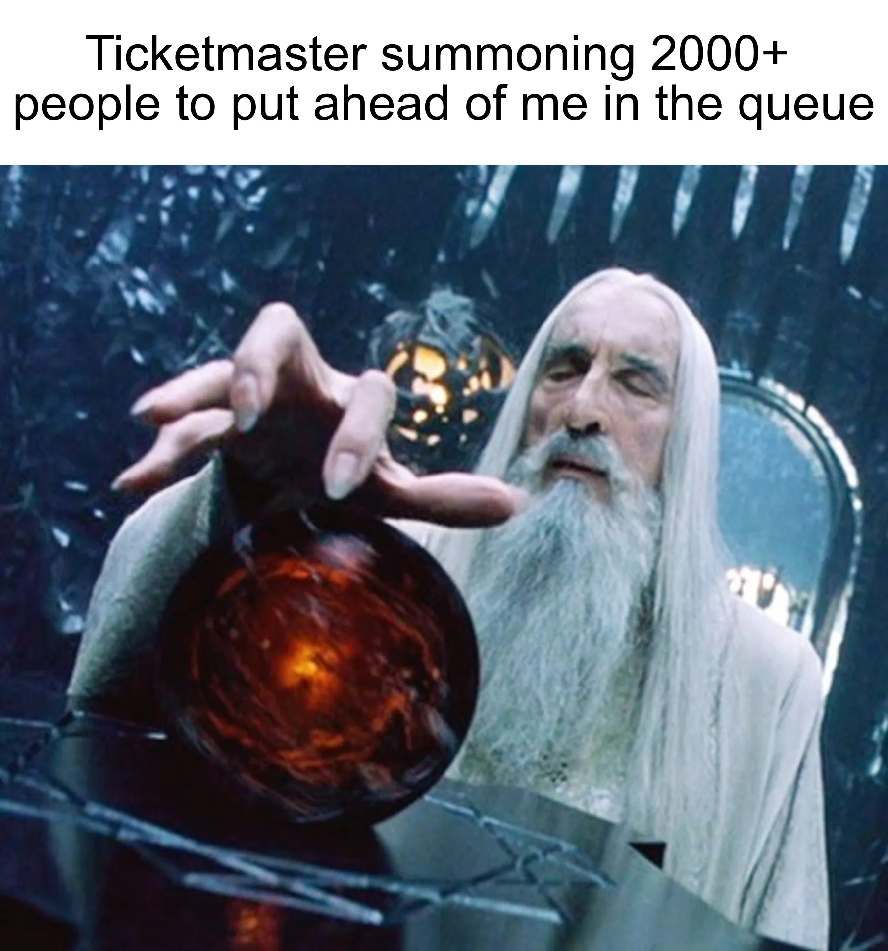 Saruman Concert Memes