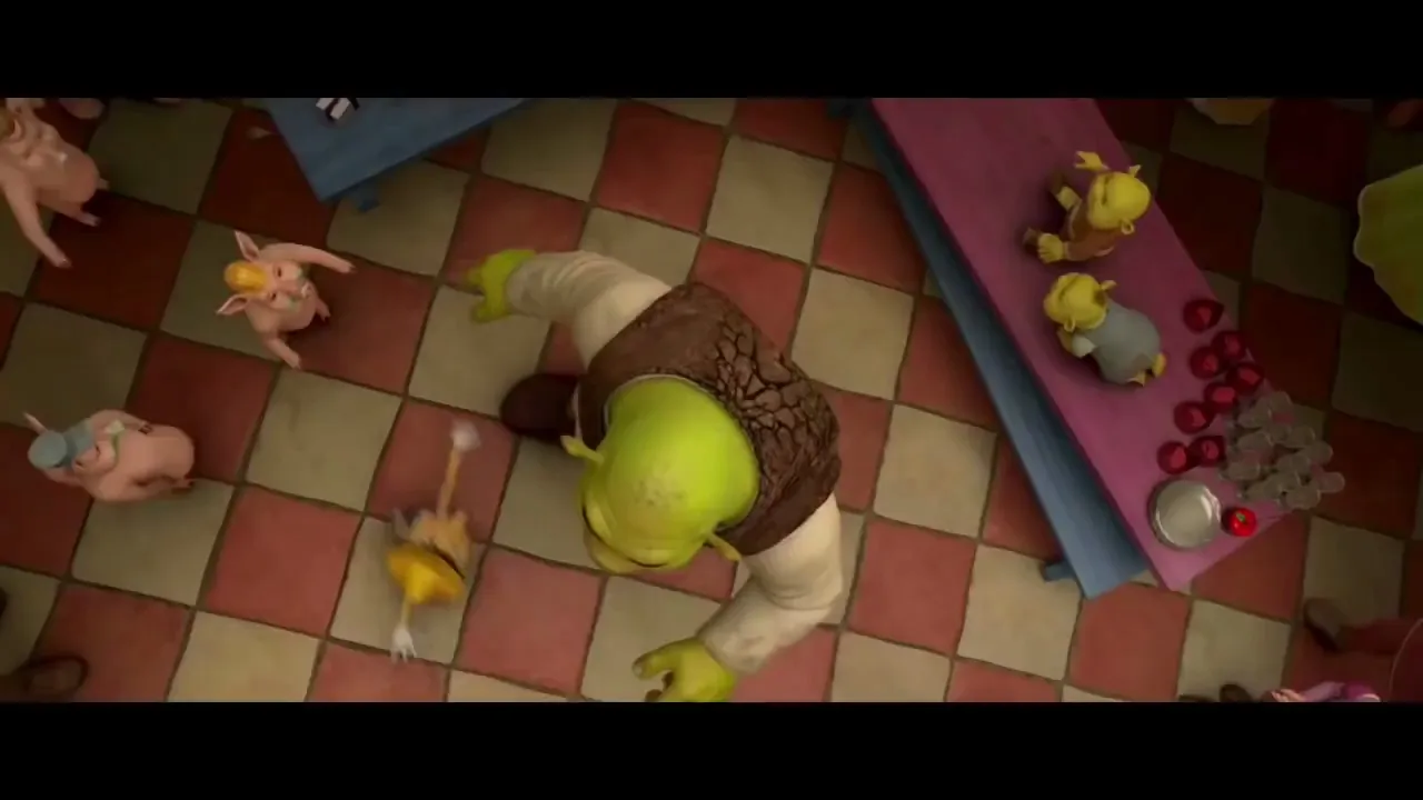 Shrek Screaming