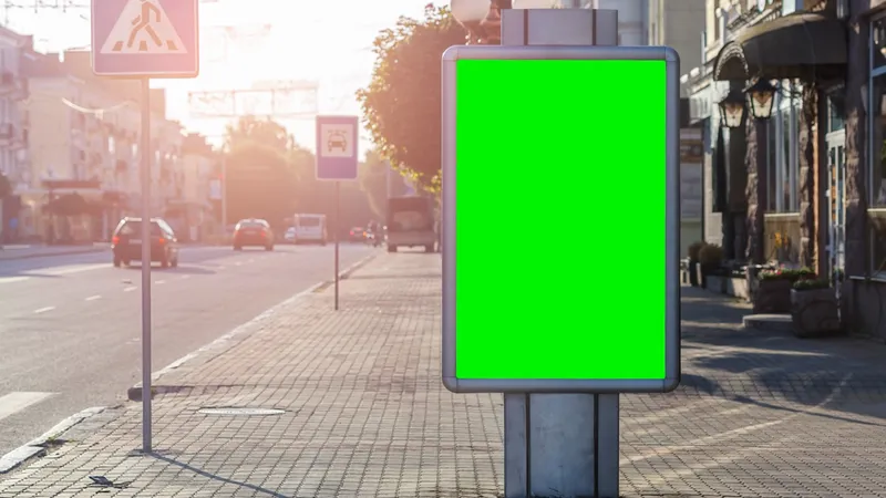 Sign Green Screen Template — Kapwing