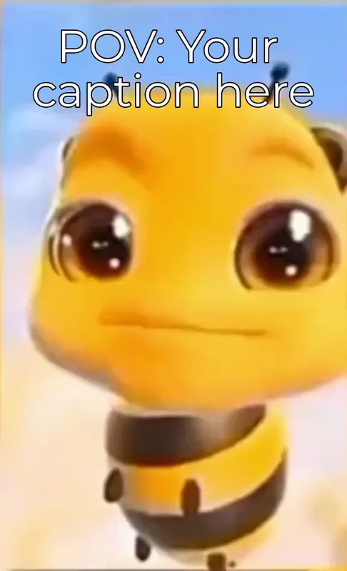 Sus Bee Stare Meme Template — Kapwing