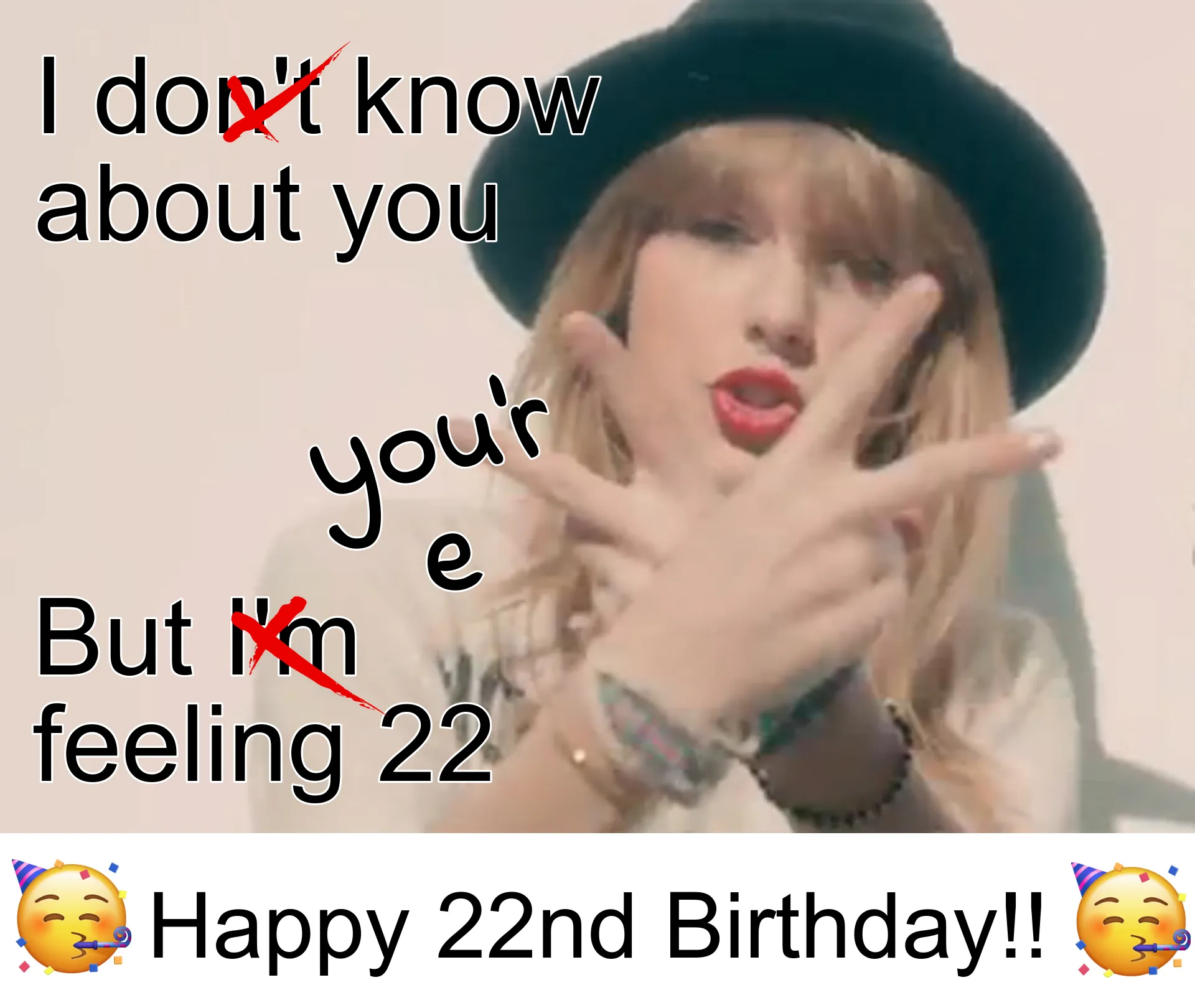 Meme Di Taylor Swift 22