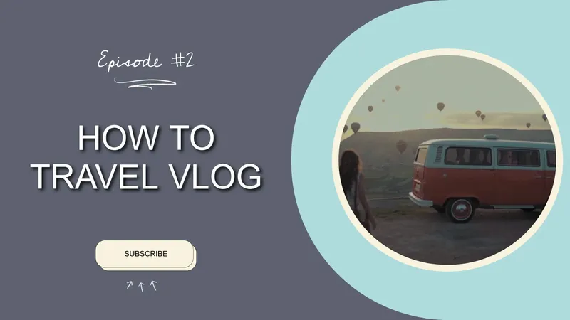 Travel Vlog YouTube Intro Template — Kapwing